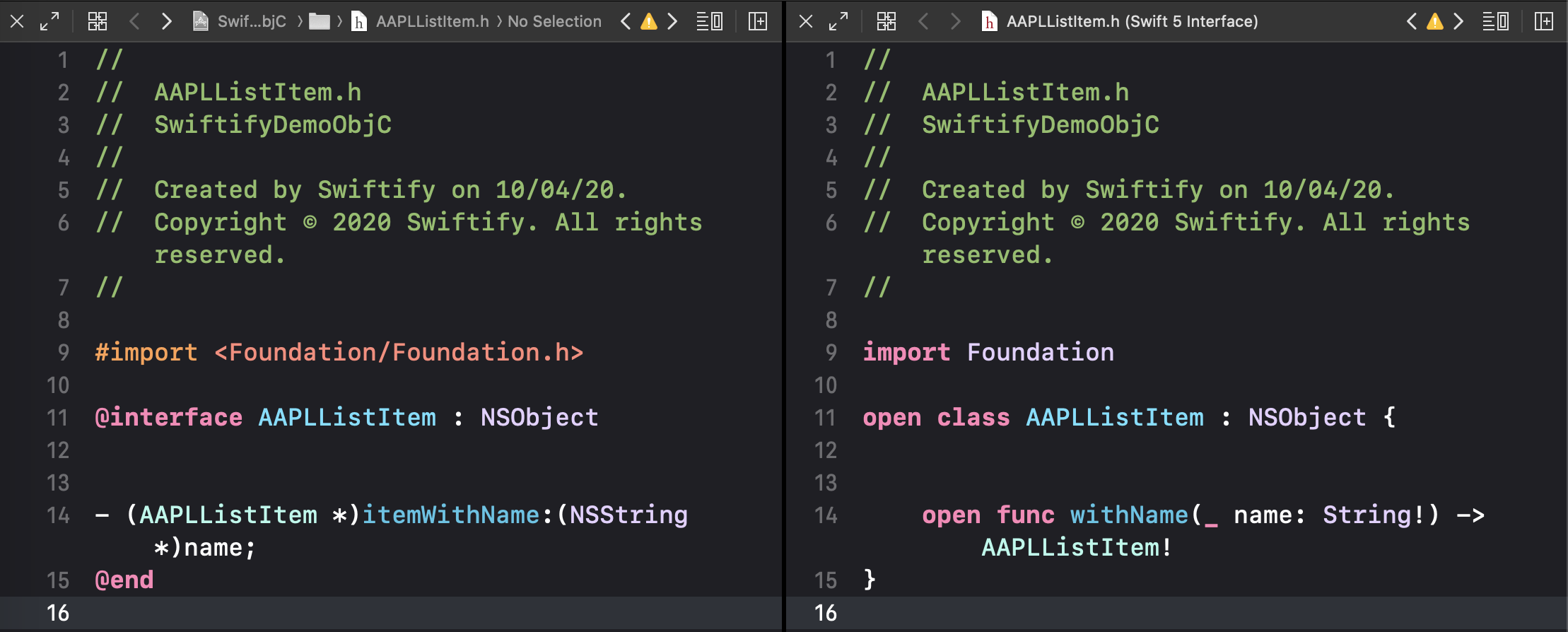 Optional Specifier To Be Used For Pointer Type Declarations Swiftify Help Center